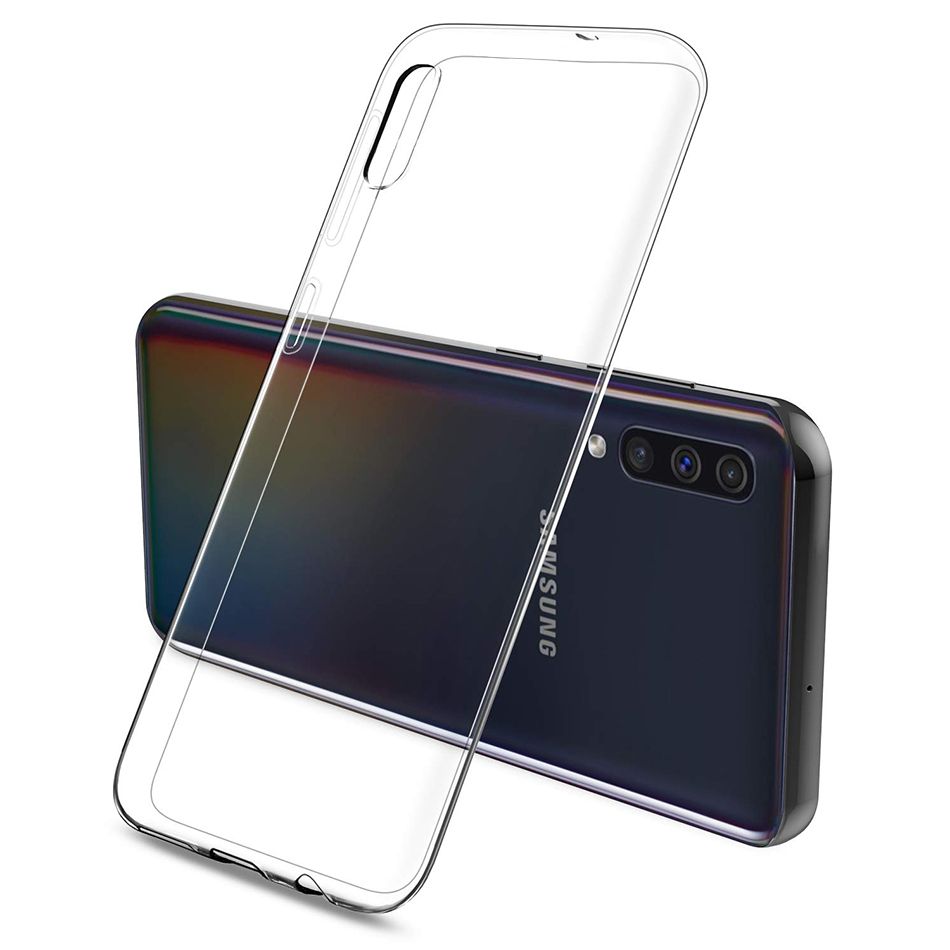Flexi Slim Gel Case for Samsung Galaxy A70 (Clear)